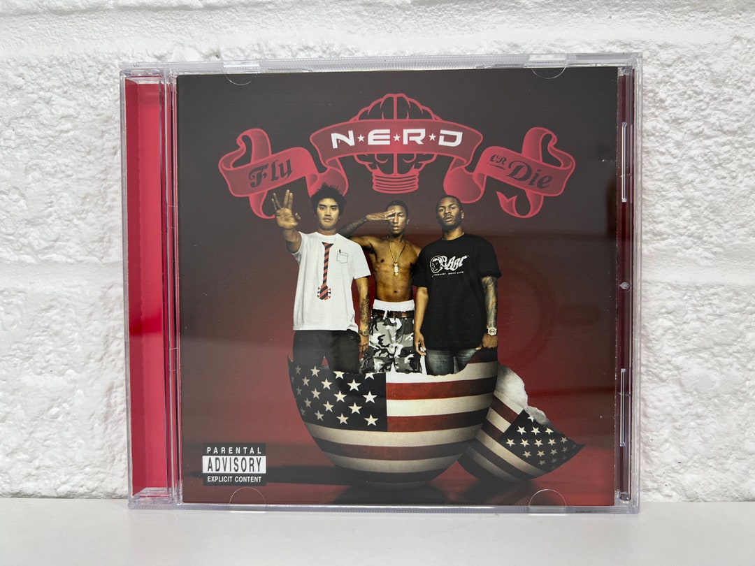 NERD CD Collection Album Fly or Die Genre Electronic Hip Hop - Etsy