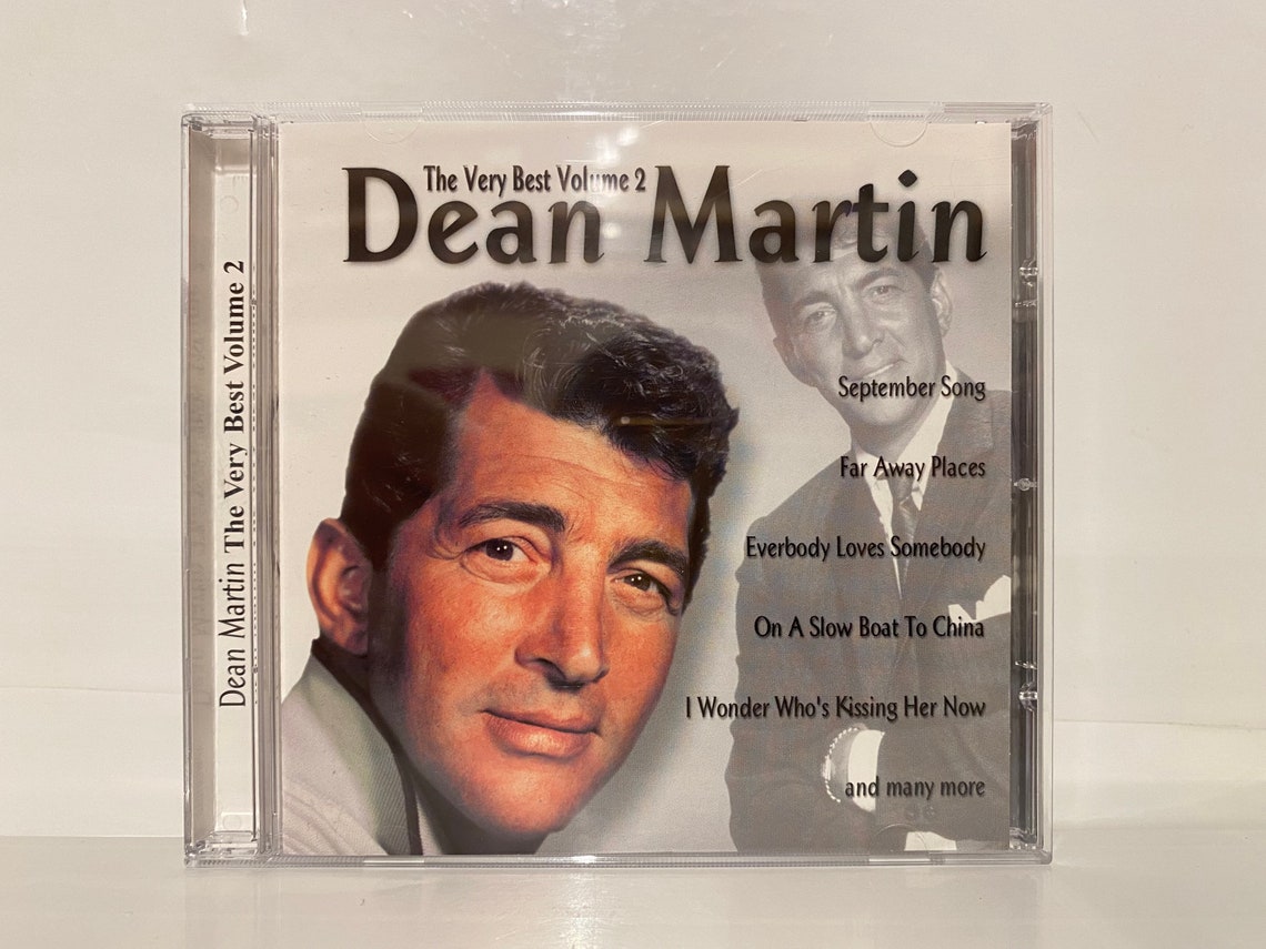 Dean Martin CD Collection Album the Very Best Volume 2 Genre | Etsy