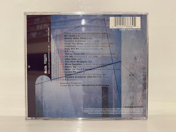 Nelly Country Grammar Album Cover