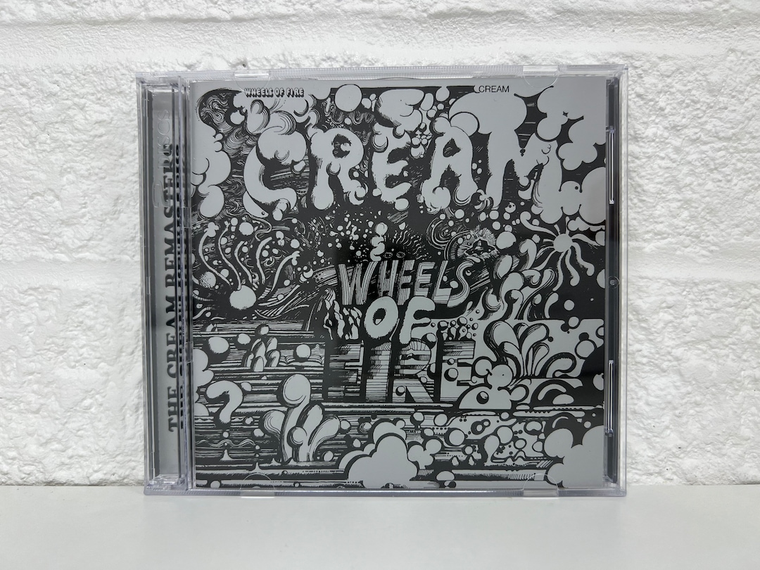 Cream CD Collection Album Wheels of Fire Genre Rock Gifts Vintage Music ...