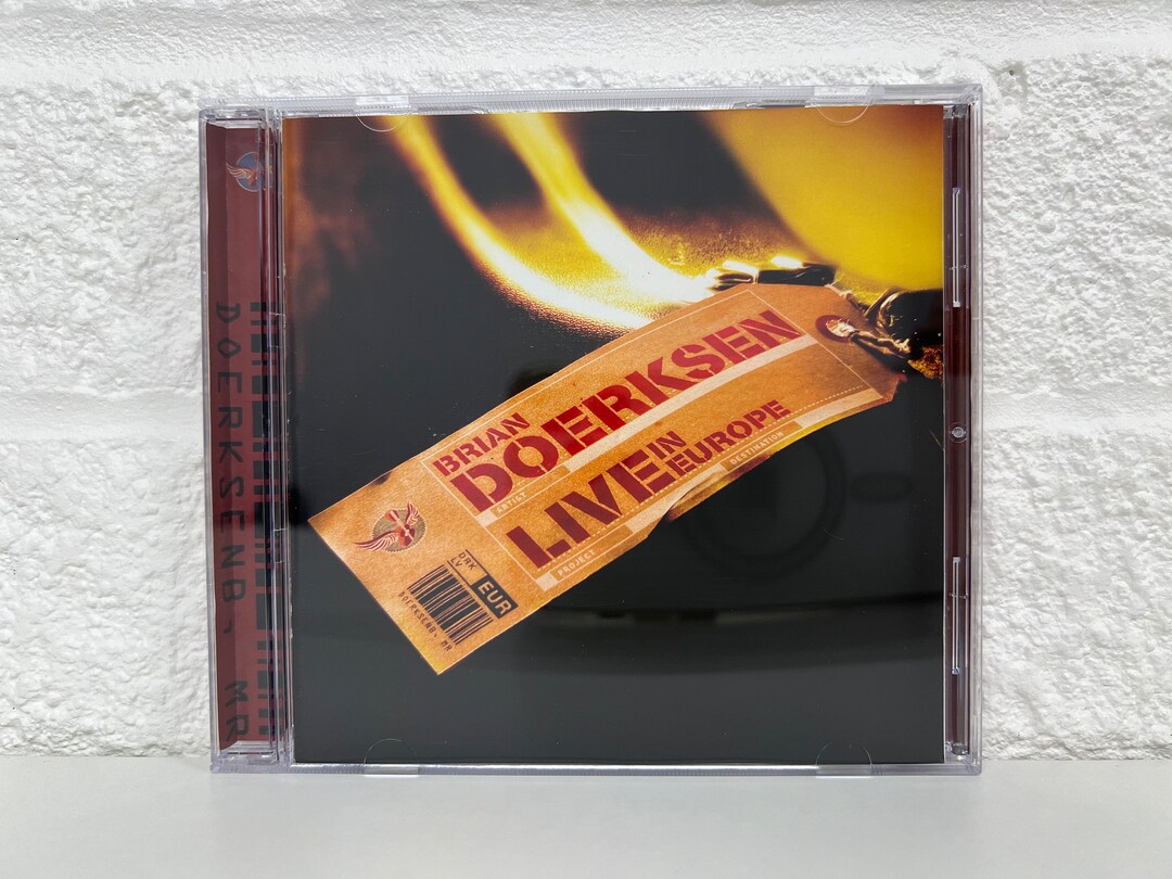 Brian Doerksen CD Collection Album Live in Europe Genre Rock Pop Gift ...