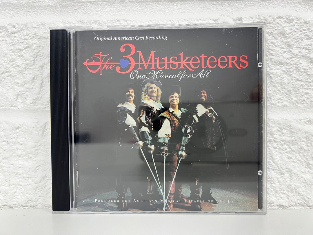 The 3 Musketeers CD Collection Album One Musical for All Genre Stage ...