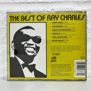 The Best of Ray Charles CD Collection Album Genre Jazz Blues Gift ...
