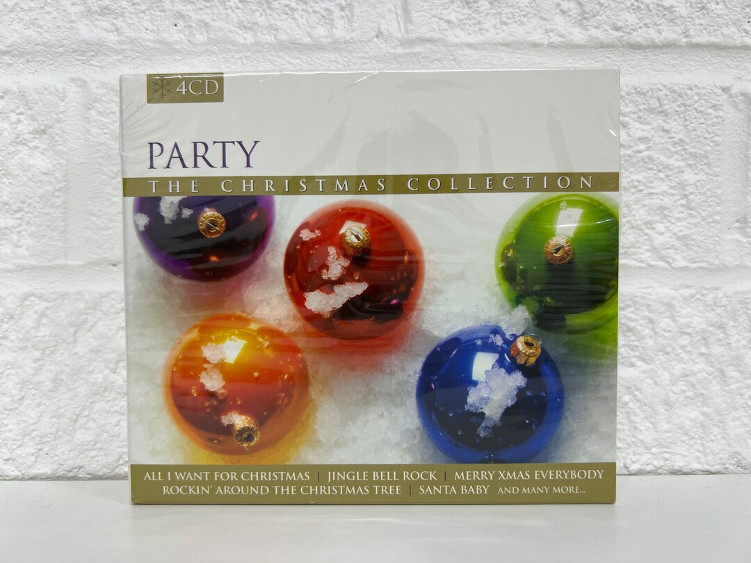 The Christmas Party CD Collection Box Set of 4 Cds Album Genre Jazz Pop ...