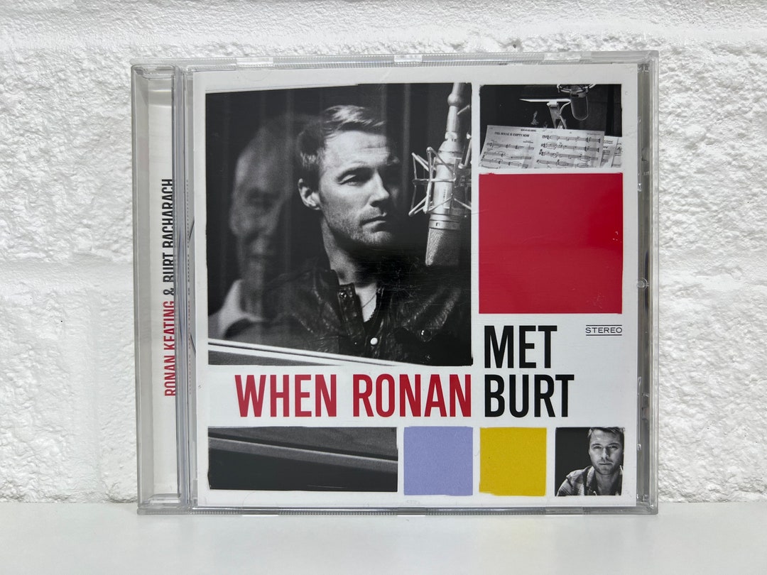 Ronan Keating CD Collection Album When Ronan Met Burt Genre Pop Gifts ...