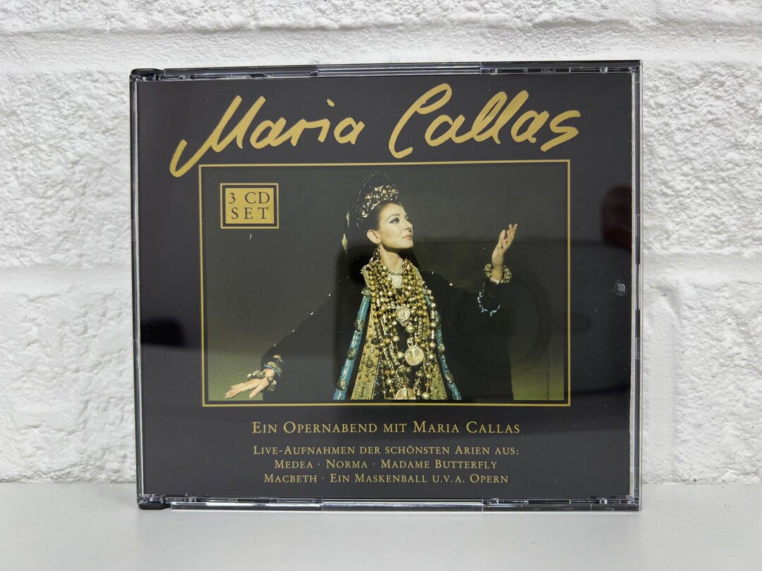 Ein Opernabend Mit Maria Callas CD the Collection Box Set of 3 Cds ...