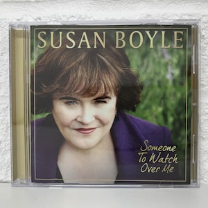 Susan Boyle CD Collection Album Someone to Watch Over Me Genre - Etsy