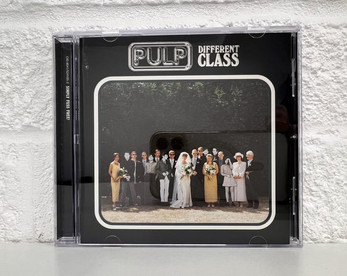 Pulp CD Collection Album Different Class Genre Rock Pop Gift Vintage ...