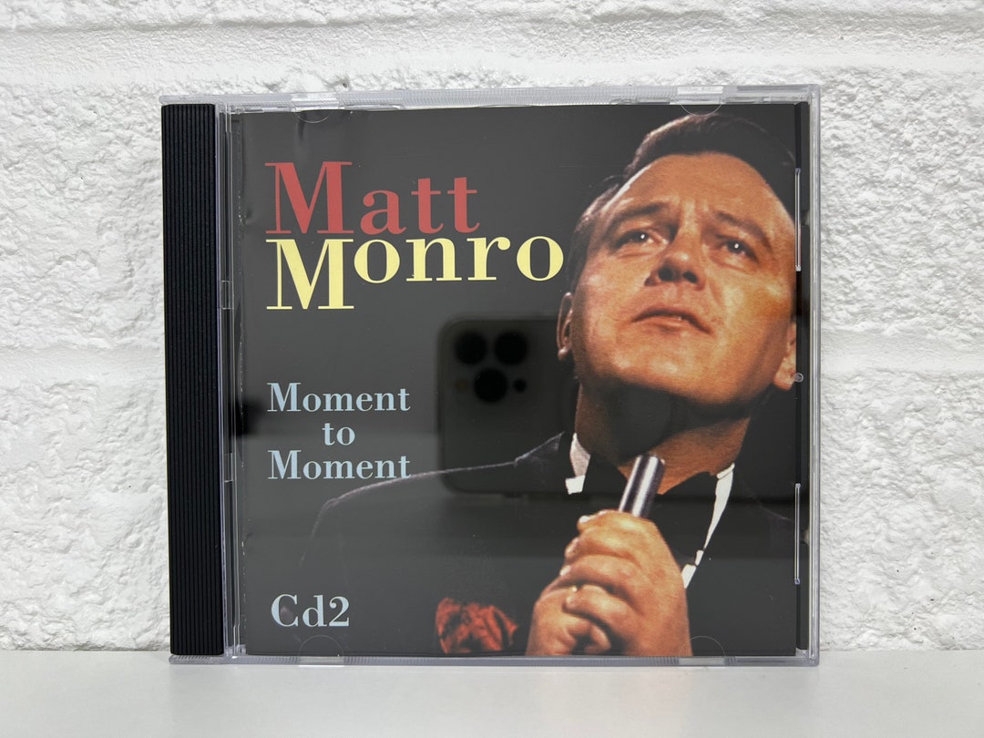 Matt Monro CD Collection Album Moment to Moment Genre Jazz Pop Gifts ...