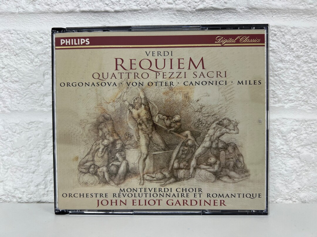 Giuseppe Verdi CD Collection Box Set of 2 Cds Album Requiem Quattro ...
