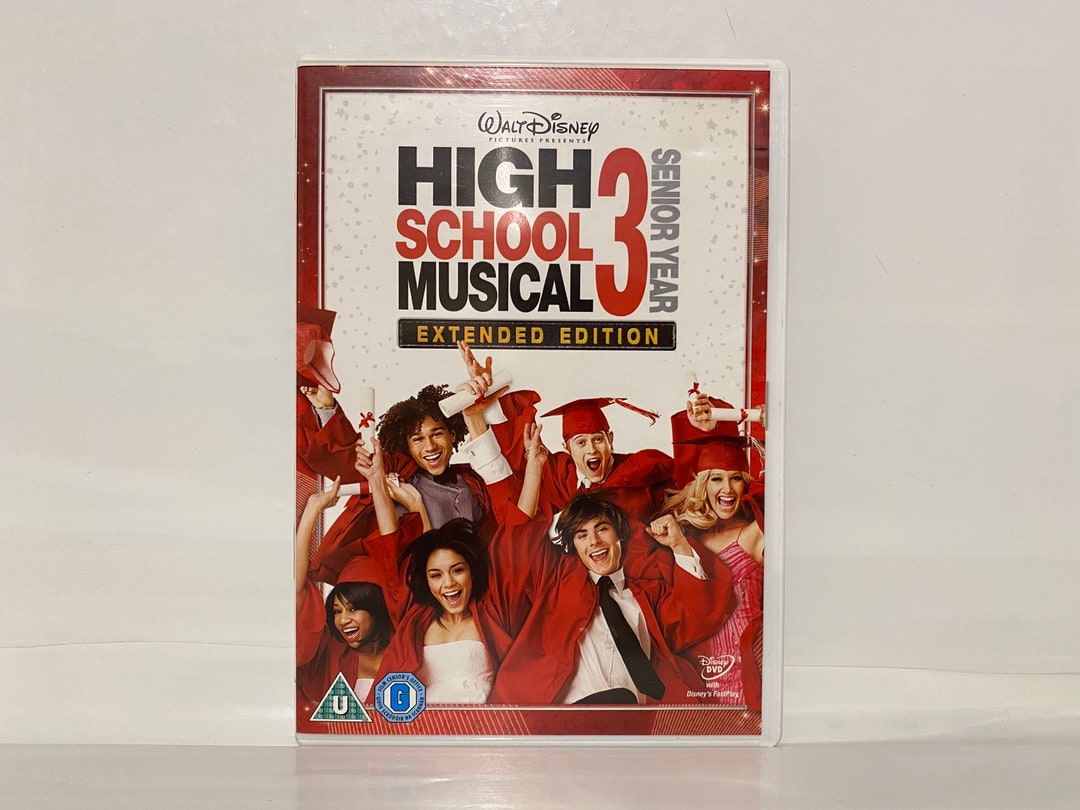 High School Musical 3 Senior Year Extended Edition DVD Video - Etsy