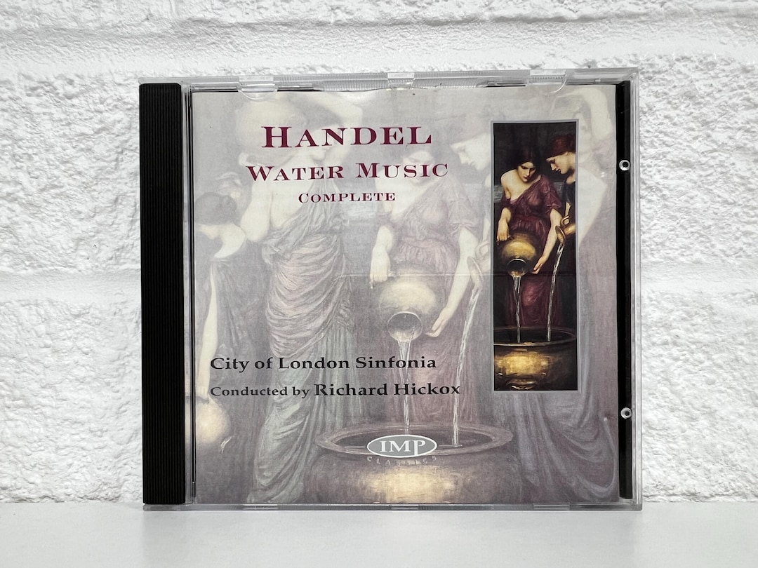 George Frideric Handel CD Collection Album Water Music Complete Genre ...