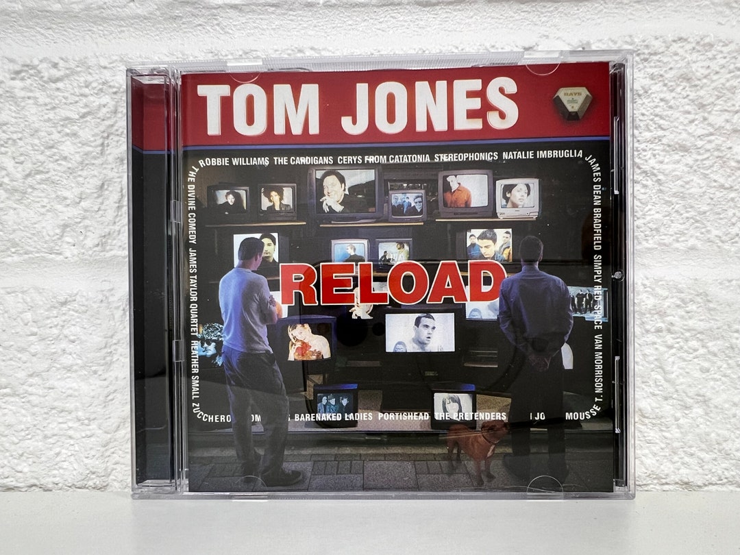 Tom Jones CD Collection Album Reload Genre Electronic Rock Gift Vintage ...