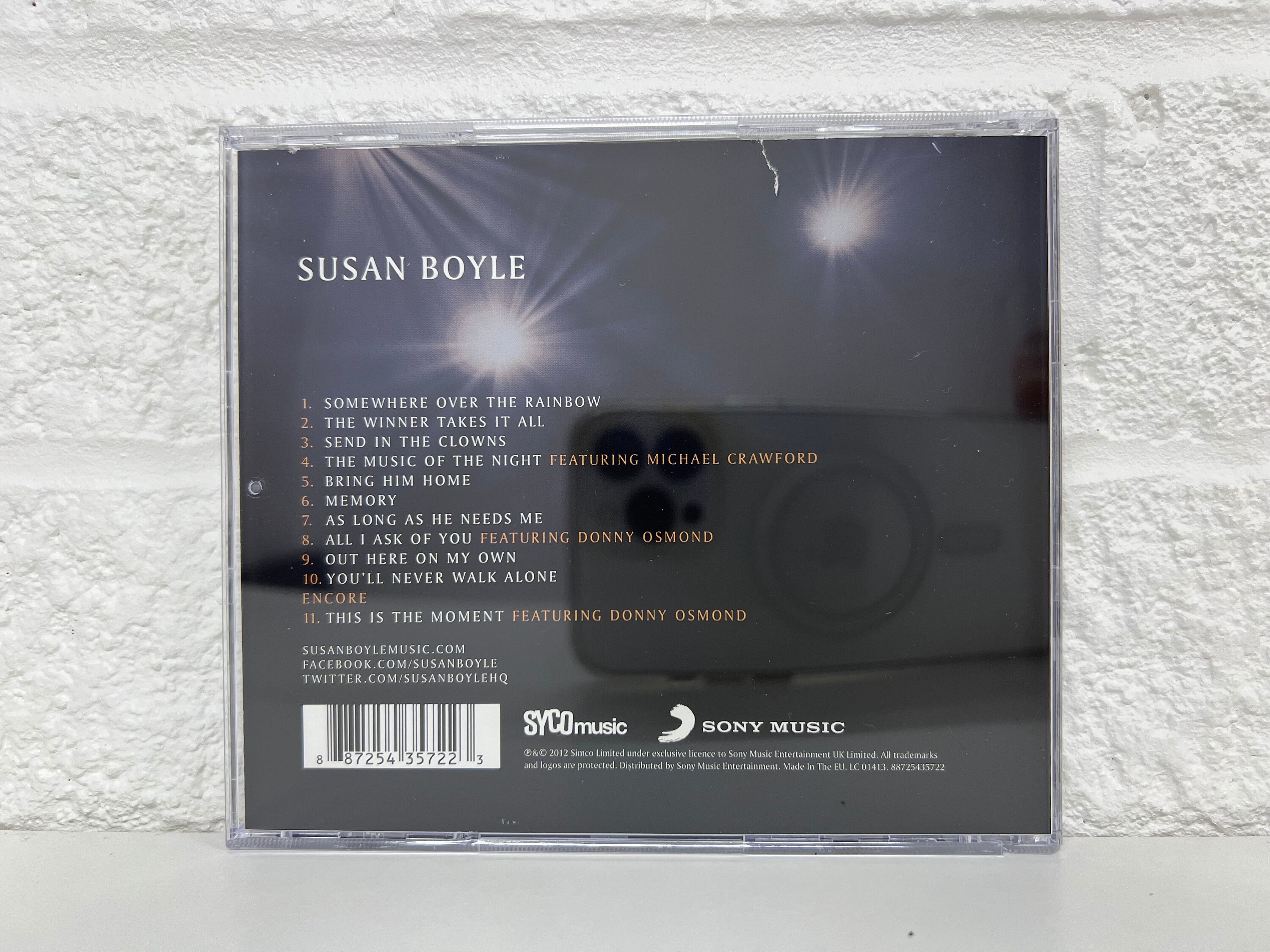 Susan Boyle CD Collection Album Standing Ovation the Greatest Songs ...