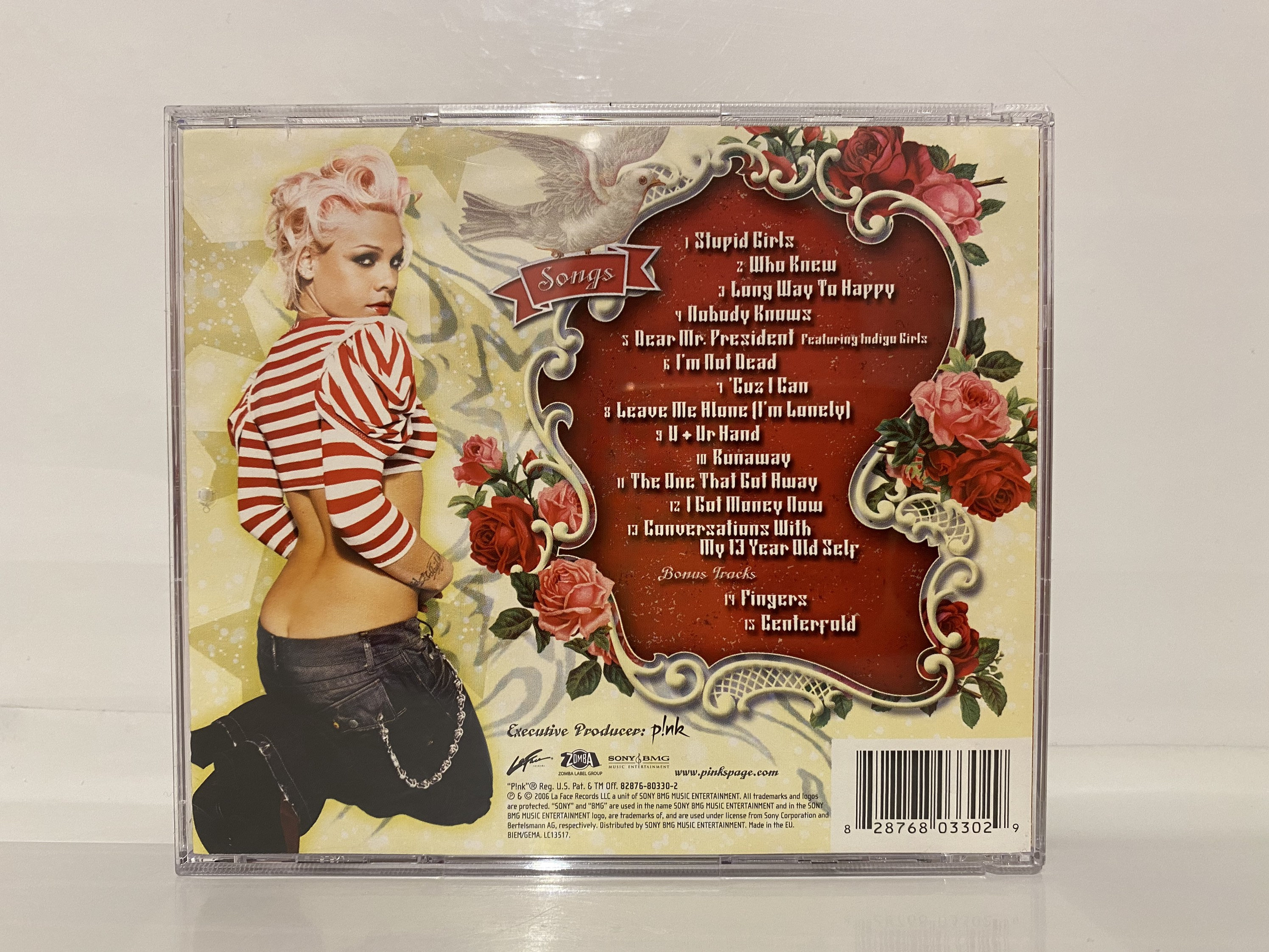 Cd Pink Collection Album Im Not Dead Genre Rock Funk Soul Pop Etsy