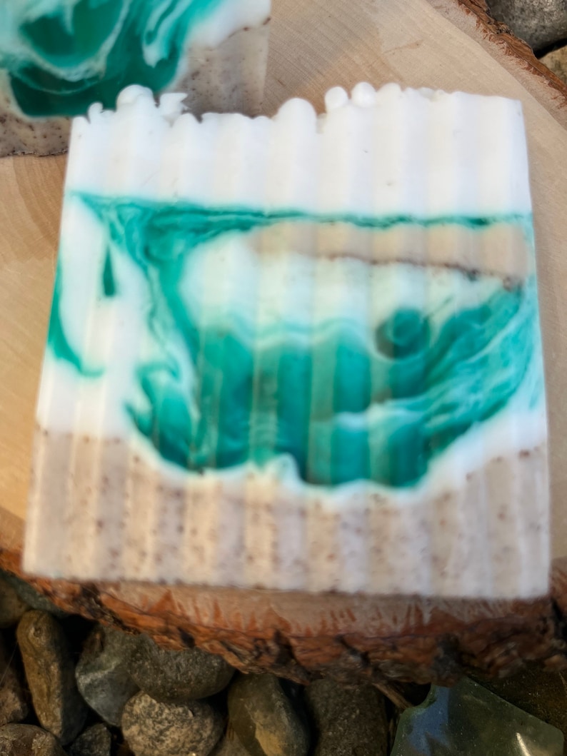 Ocean Wave Exfoliating Soap - Etsy