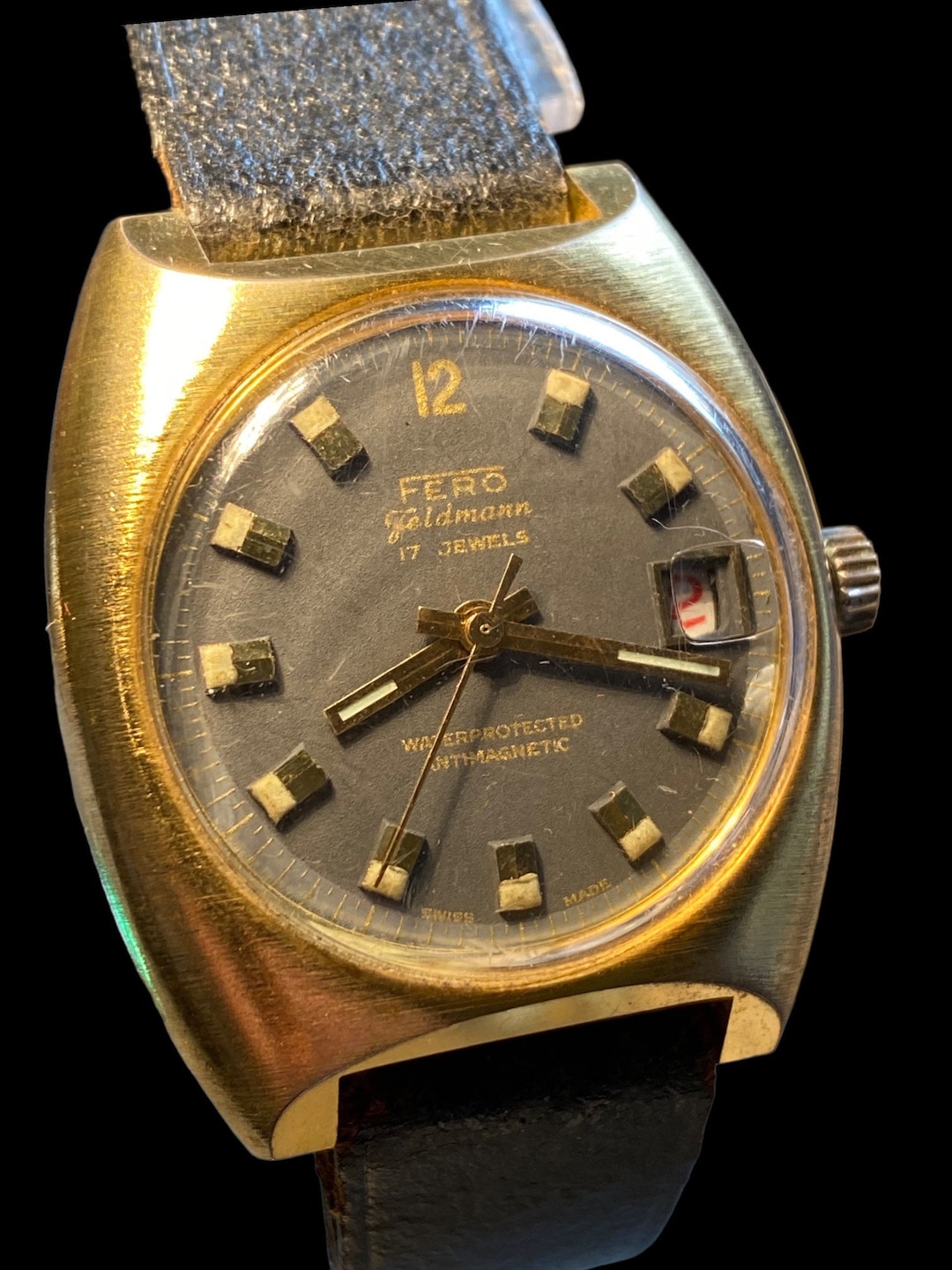 1970’s Fero Feldman Gents Dress Watch - Etsy