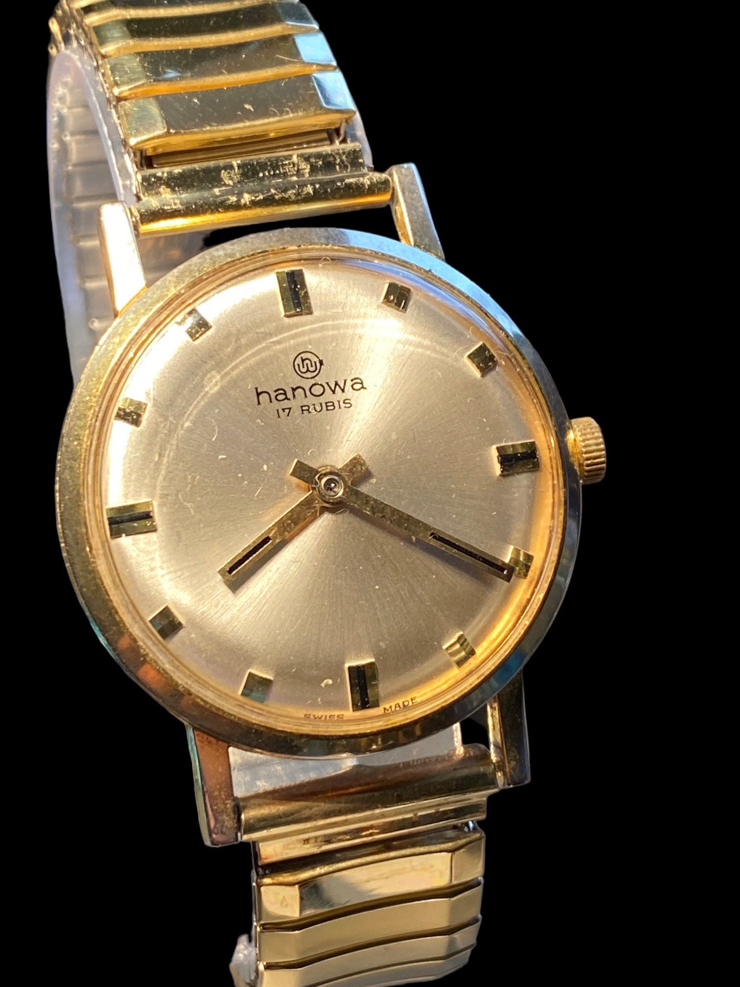 1970’s Hanowa Gents Dress Watch - Etsy