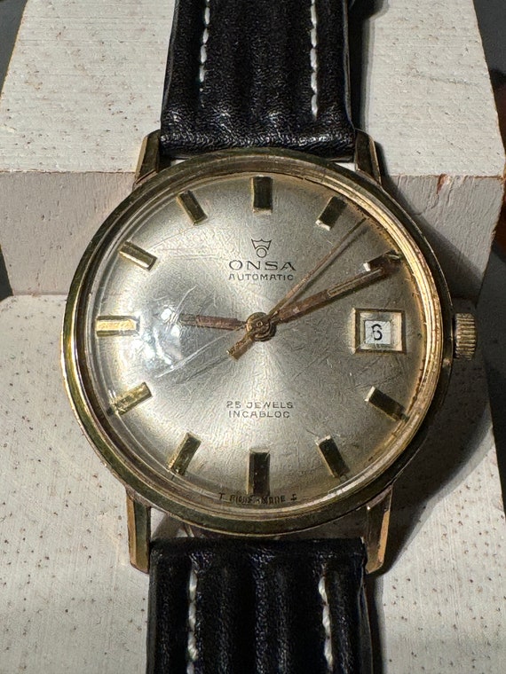 1960’s Onsa Automatic Gents Dress Watch - Gem