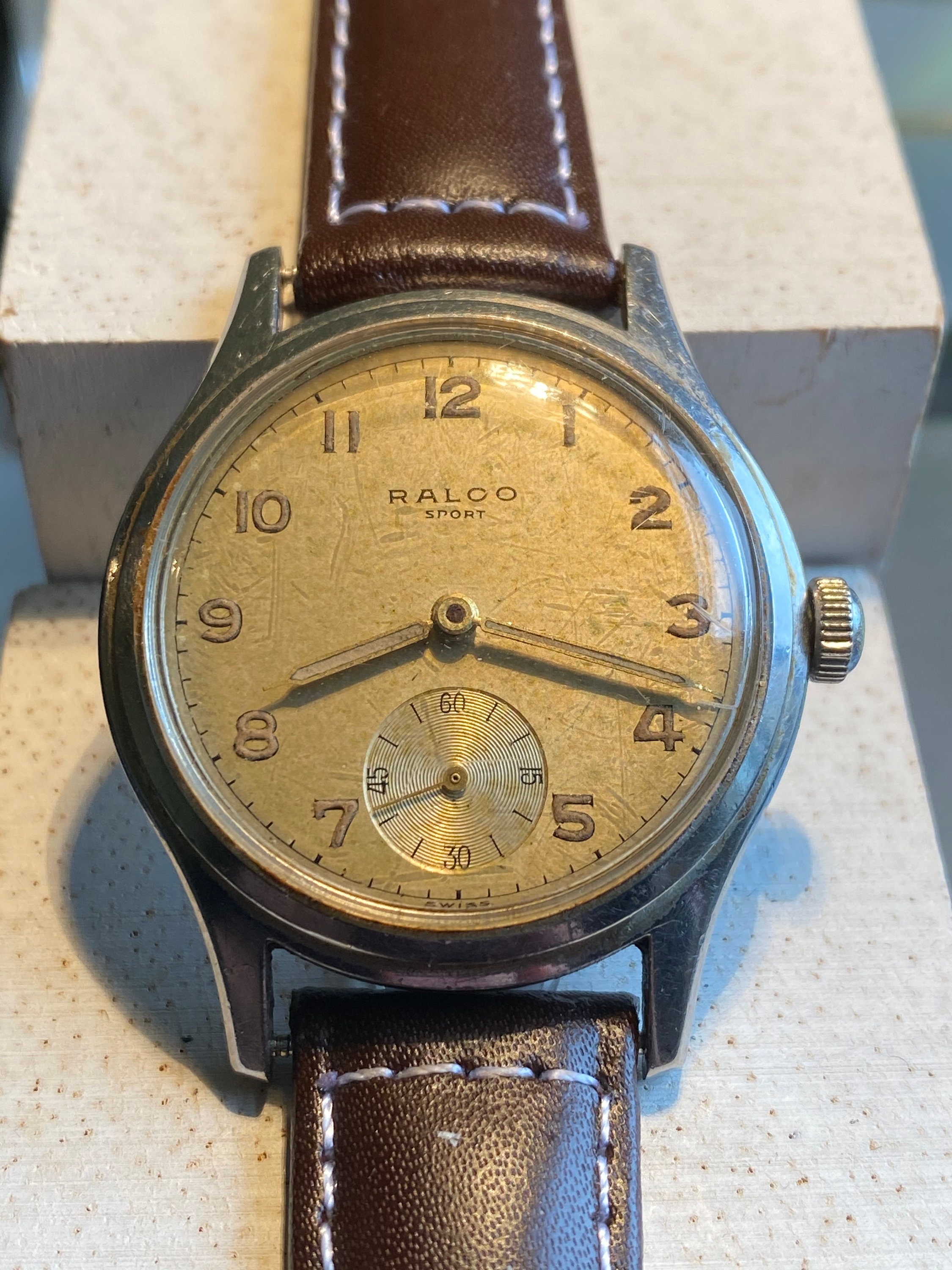 1950’s Ralco (movado) Sport Gents Dress Watch - Etsy