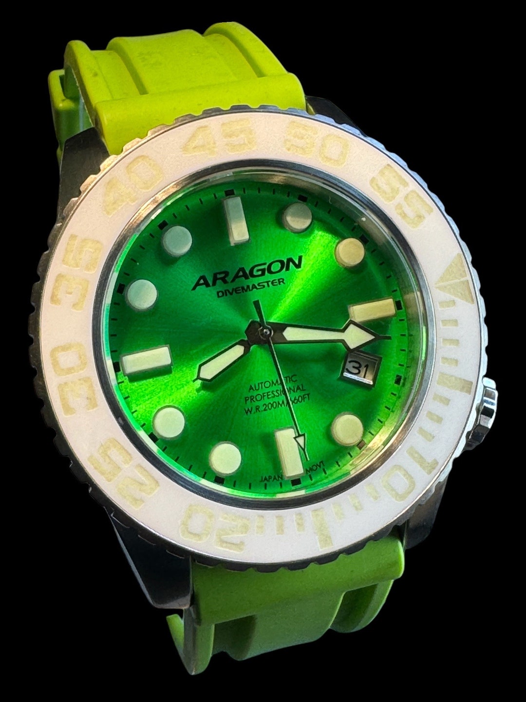 Aragon Divemaster Gents Automatic Divers Watch - Etsy
