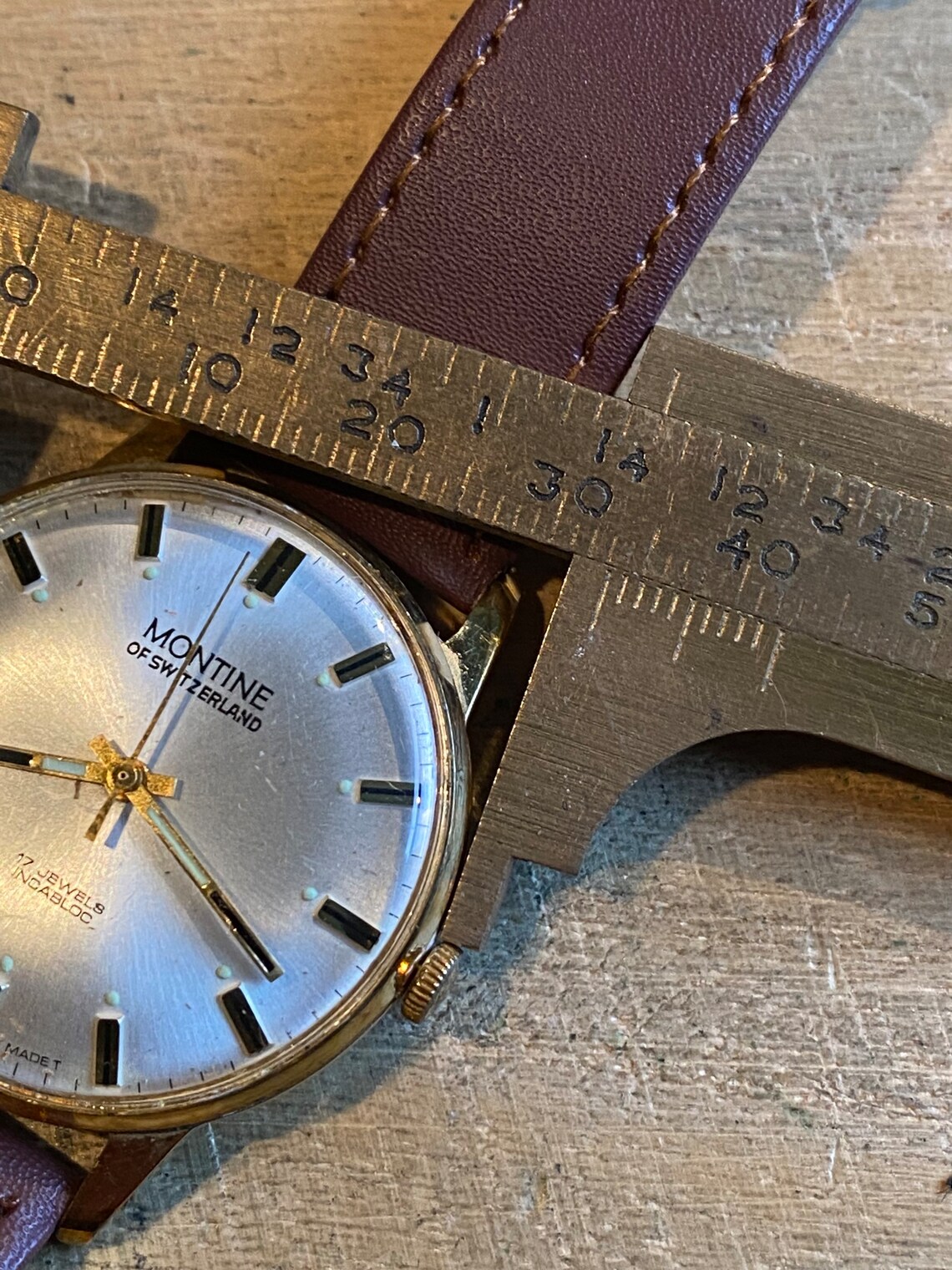 1960’s Montine Gents Dress Watch - Etsy