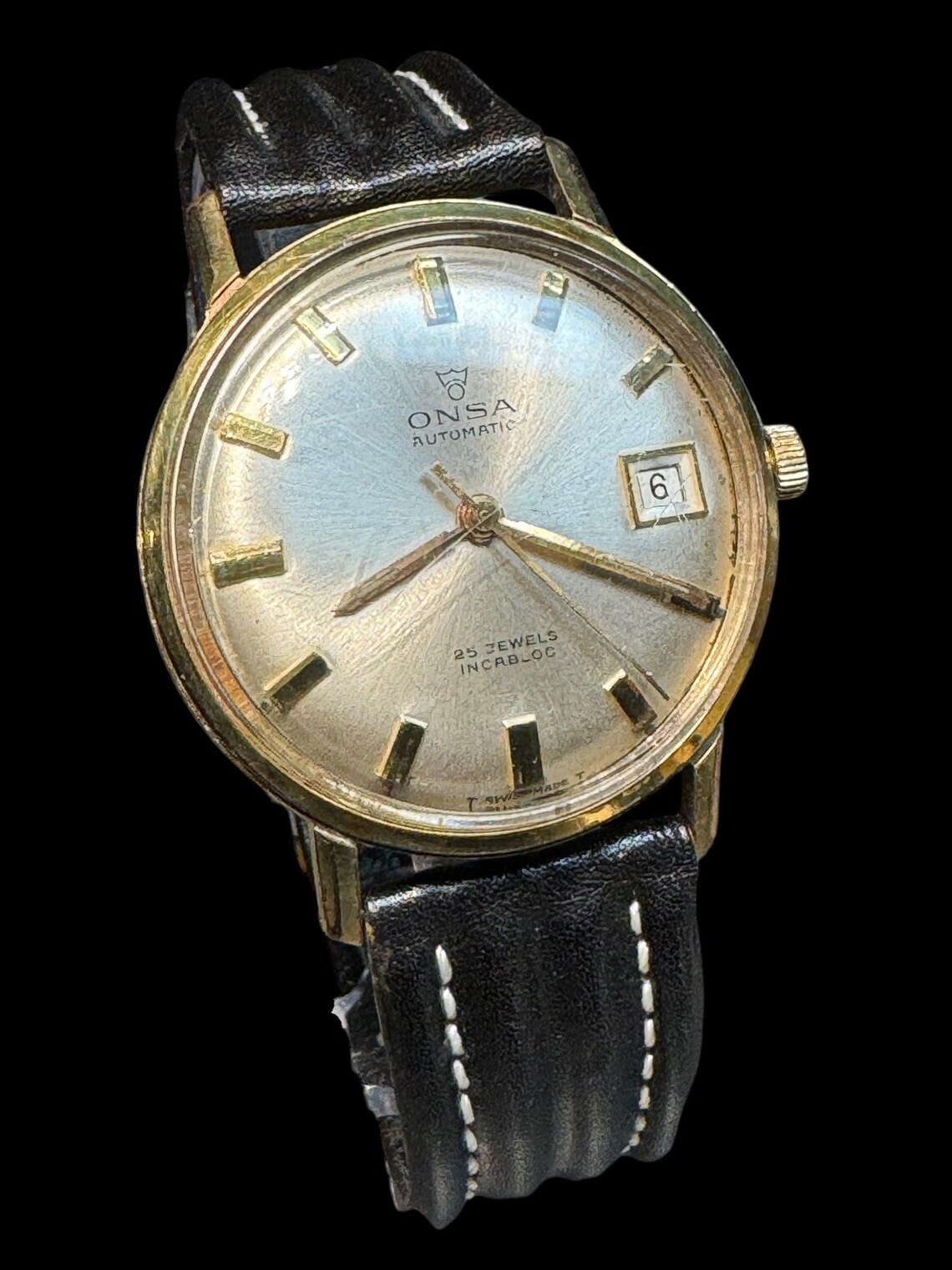 1960’s Onsa Automatic Gents Dress Watch - Etsy