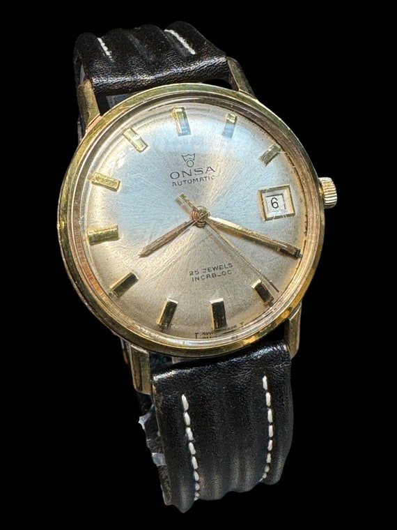 1960’s Onsa Automatic Gents Dress Watch - Gem