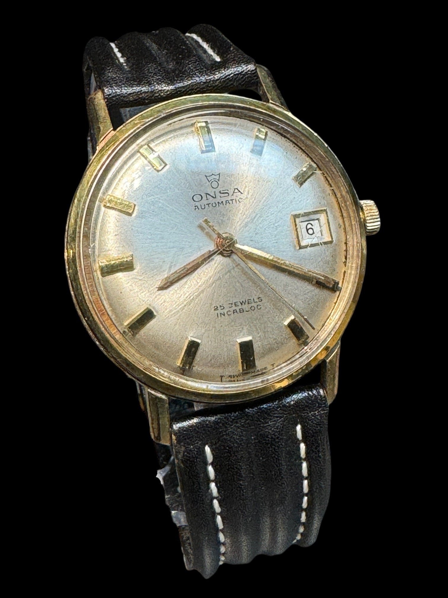 1960’s Onsa Automatic Gents Dress Watch - Etsy