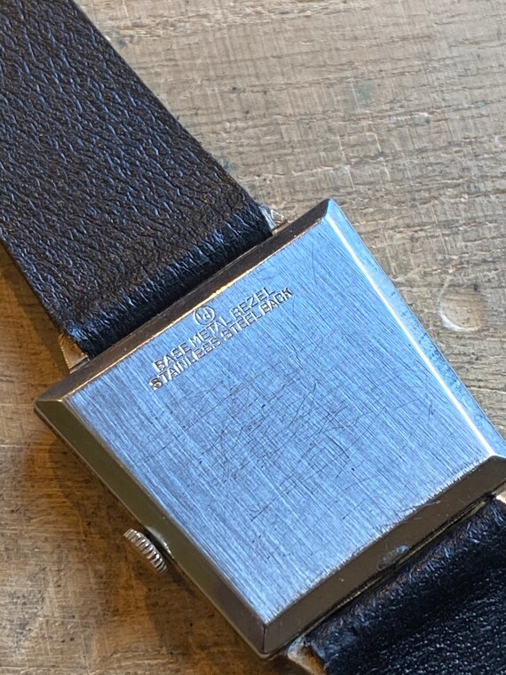 1950’s Helbros Gents Trapezoid Asymmetrical Shape Dr… - Gem