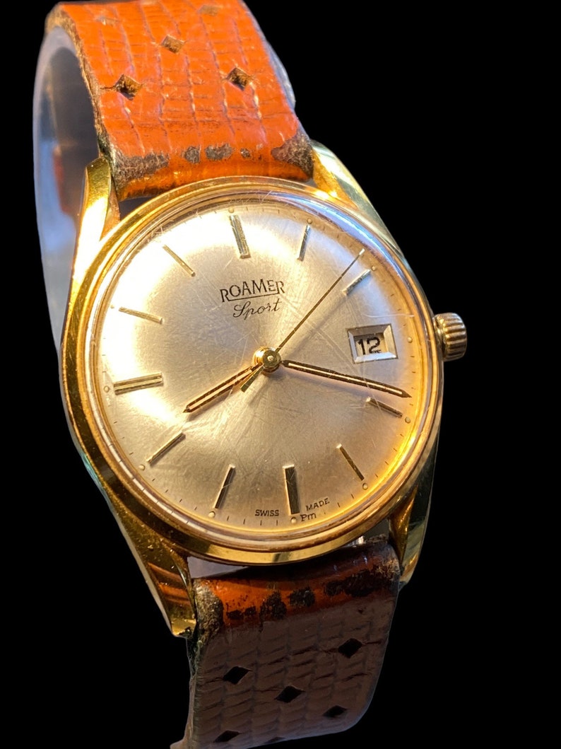 1960’s Roamer Sport Gents Dress Watch - Etsy
