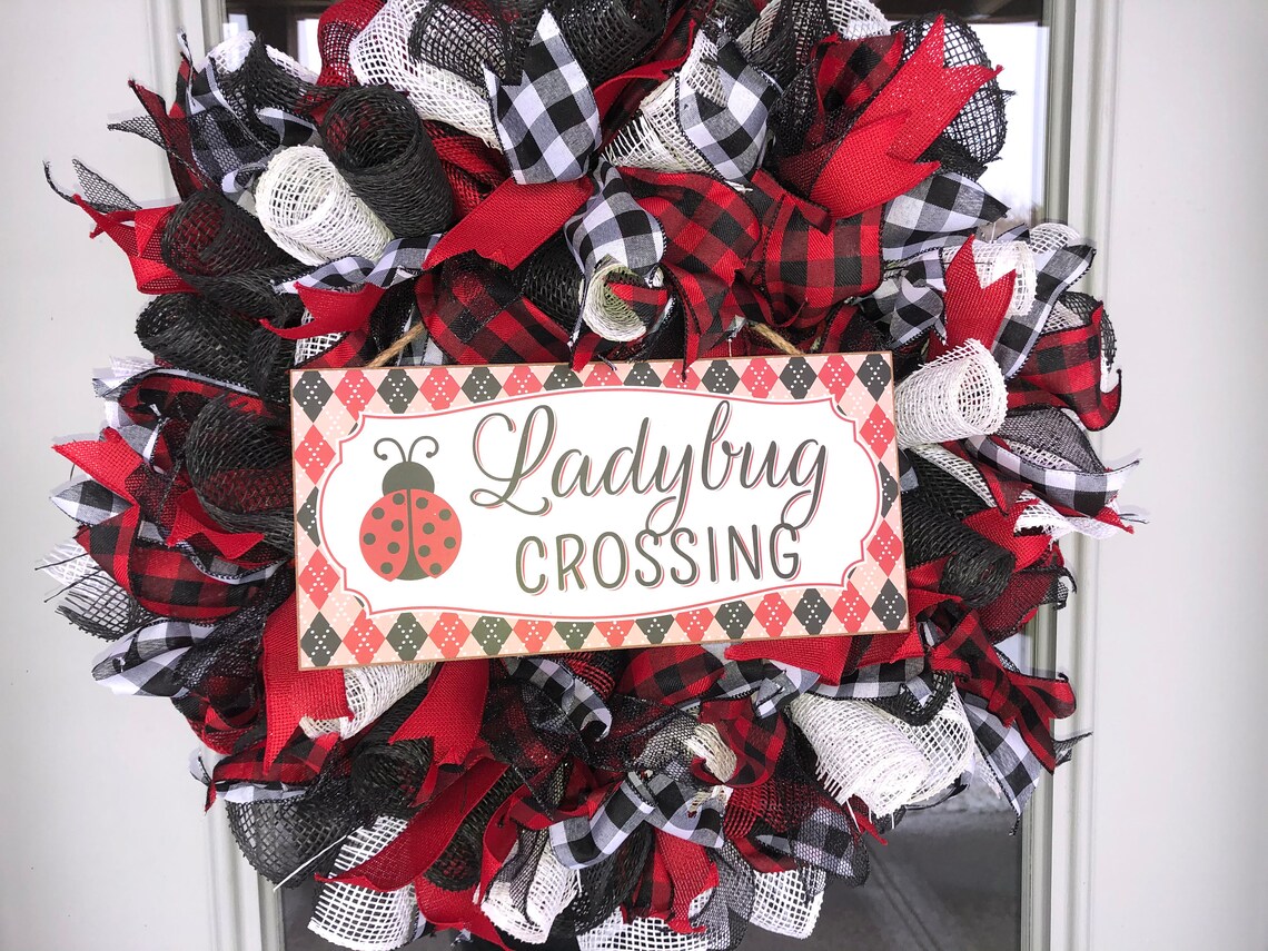 Ladybug Crossing - Etsy