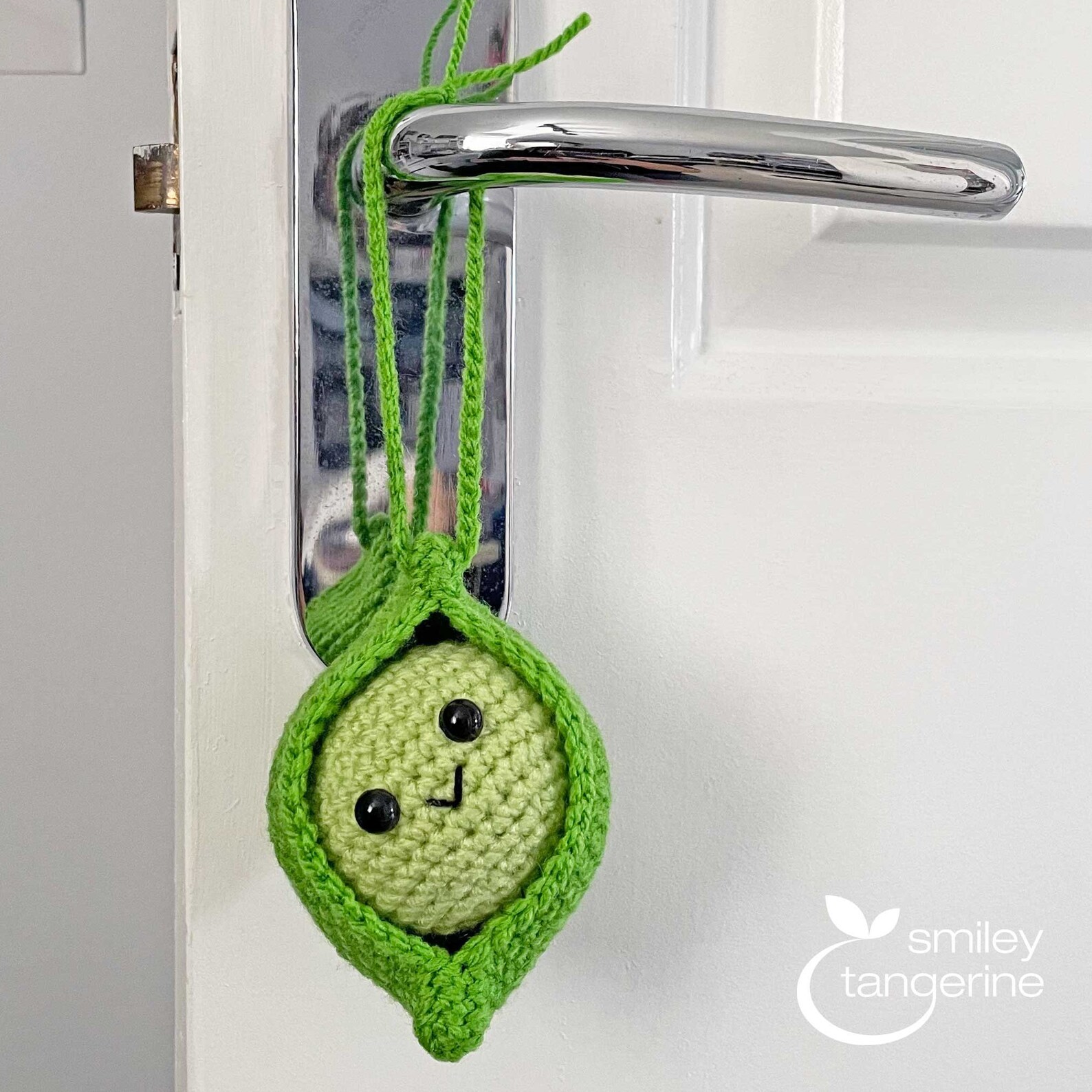 Handmade Crochet Pea in a Pod | Positive Pea | Hap-pea Birthday Gift ...
