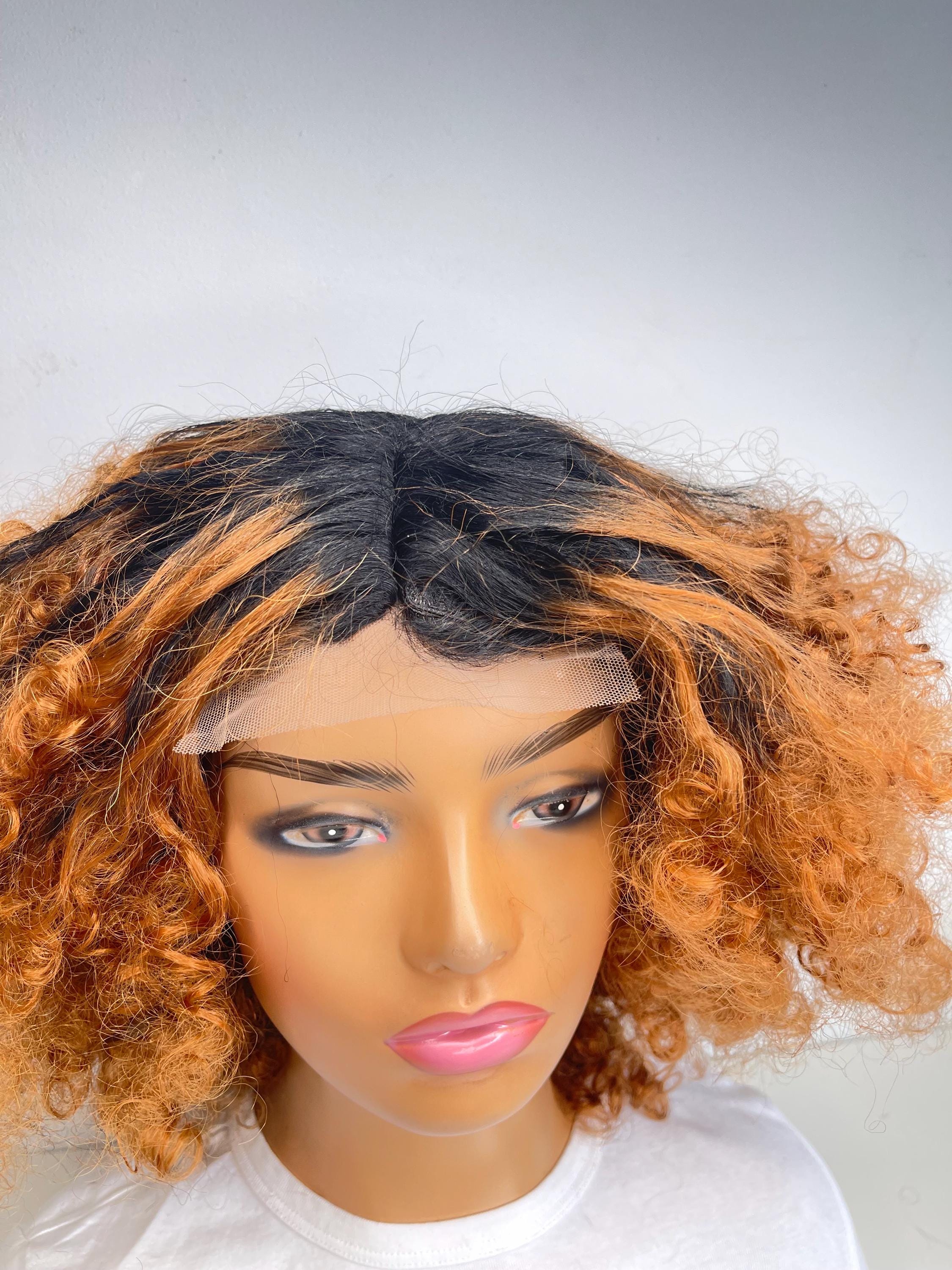 14 Inches Human Hair Blend Wigs for Women - Etsy
