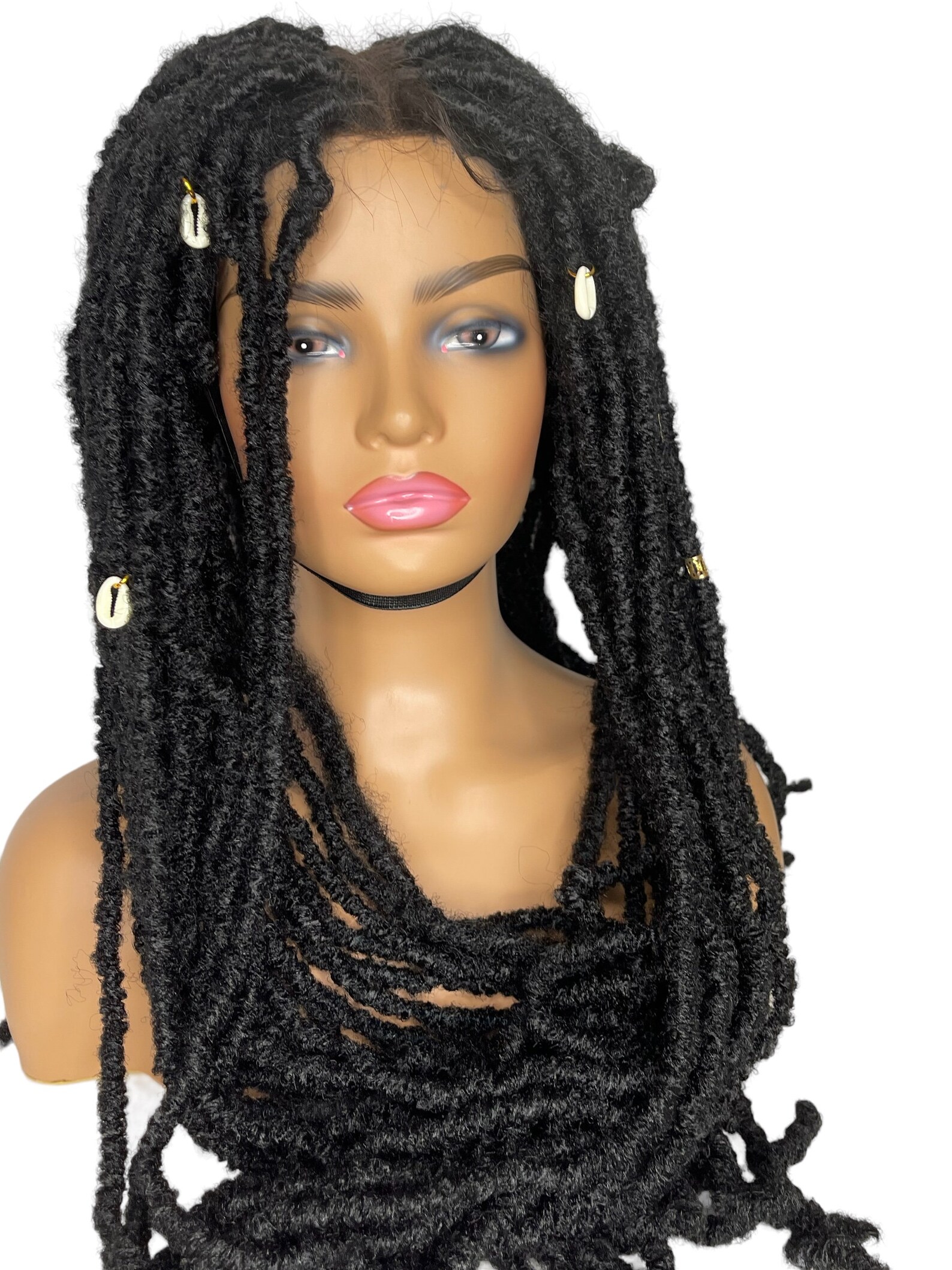 2x4 Lace Butterfly Locs, Faux Locs, Distressed Locs, Dreadlocks ...