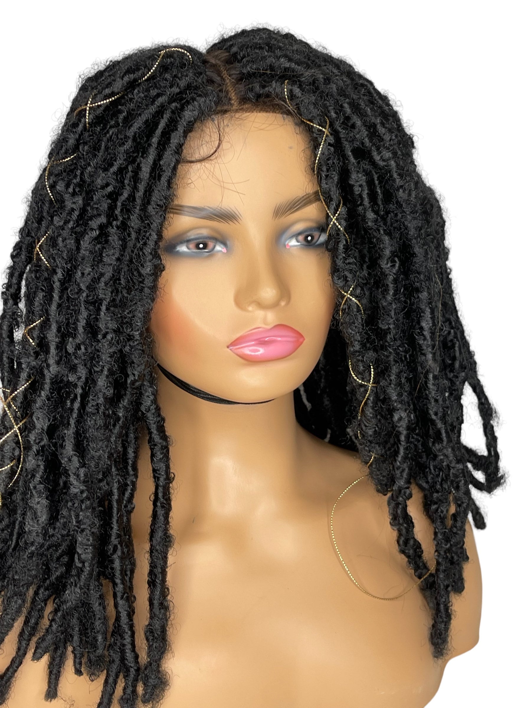 2x4 Lace Butterfly Locs, Faux Locs, Distressed Locs, Dreadlocks ...