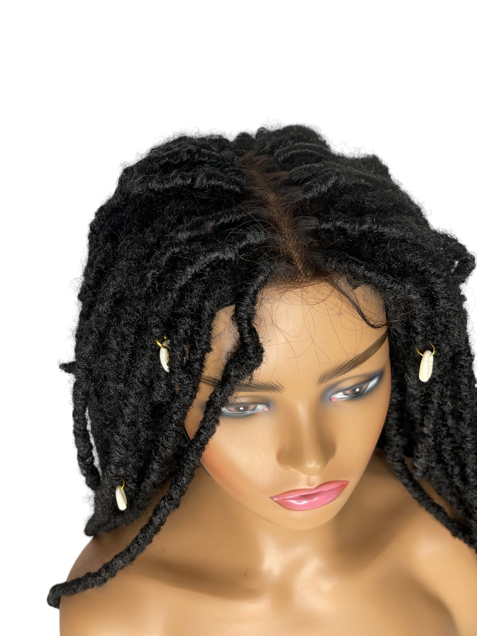 2x4 Lace Butterfly Locs, Faux Distressed Dreadlocks, Goddess Locks - Etsy