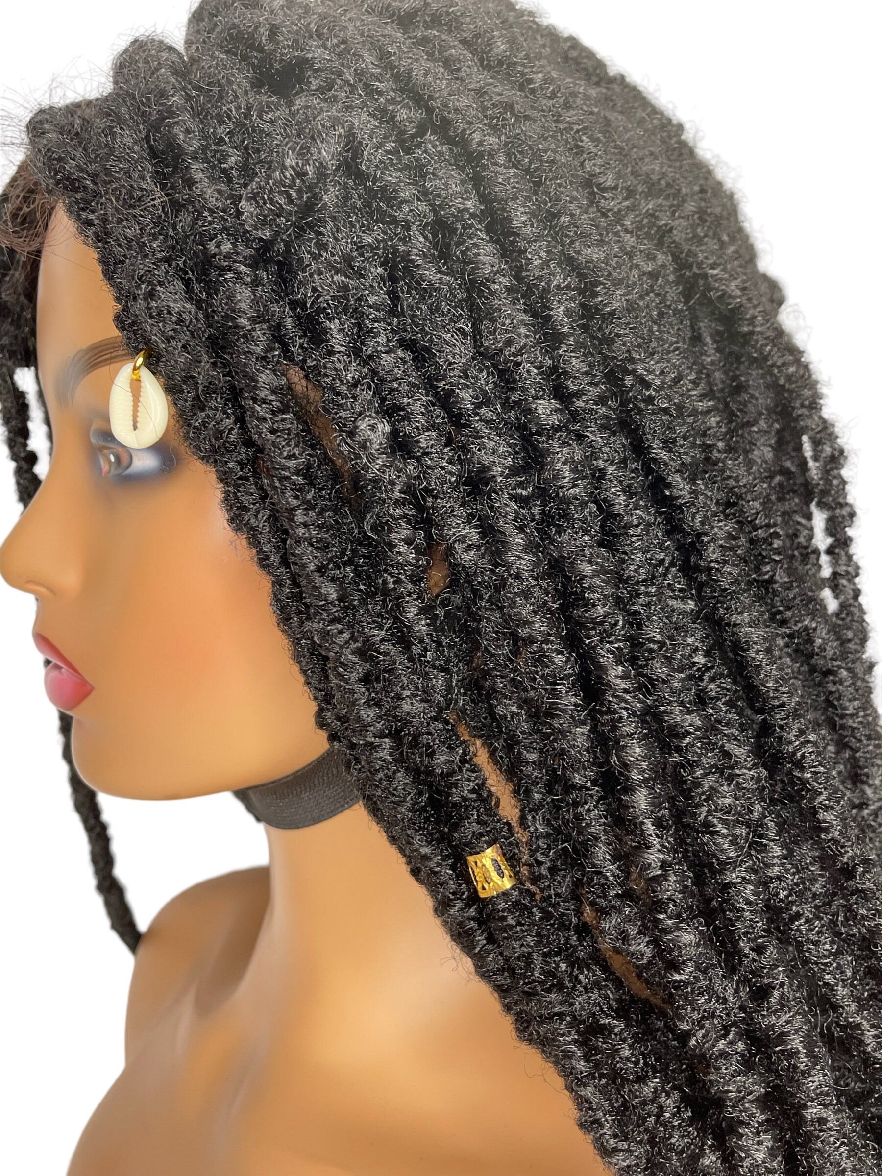 2x4 Lace Butterfly Locs, Faux Locs, Distressed Locs, Dreadlocks ...