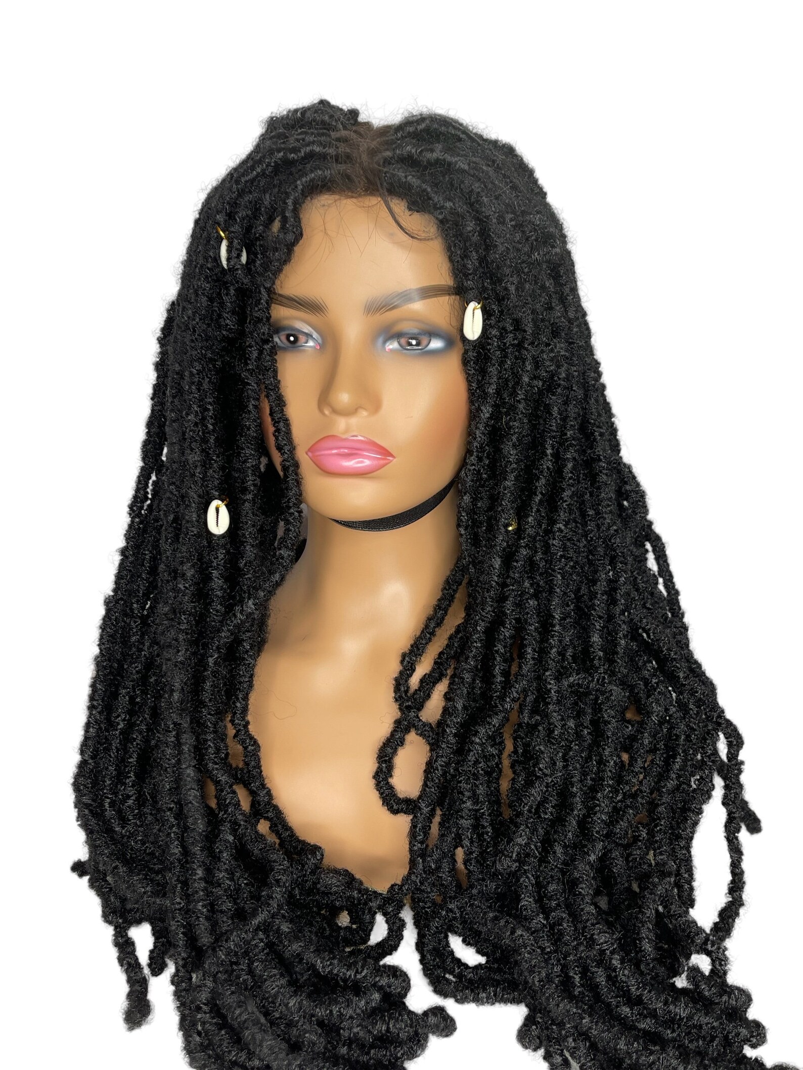 2x4 Lace Butterfly Locs, Faux Locs, Distressed Locs, Dreadlocks ...
