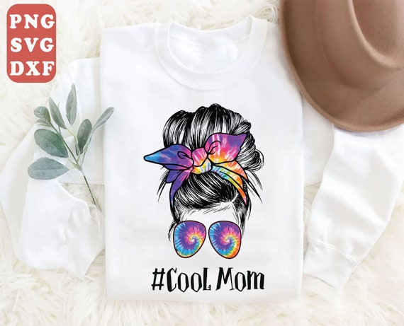 Cool Mom Png Mama Design Tshirt Design Shirt Designs - Etsy Canada