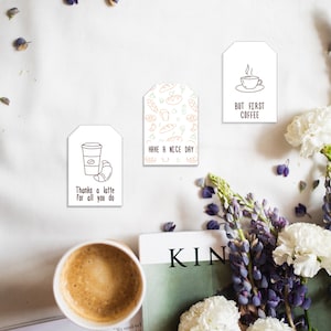 Bakery&coffee Collection, Digital Paper Set, Bread, Coffee and Pastry ...