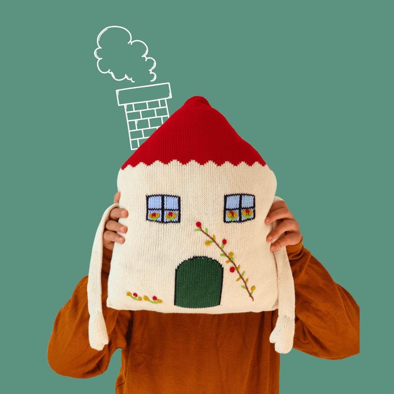 House Shaped Pillow - Etsy
