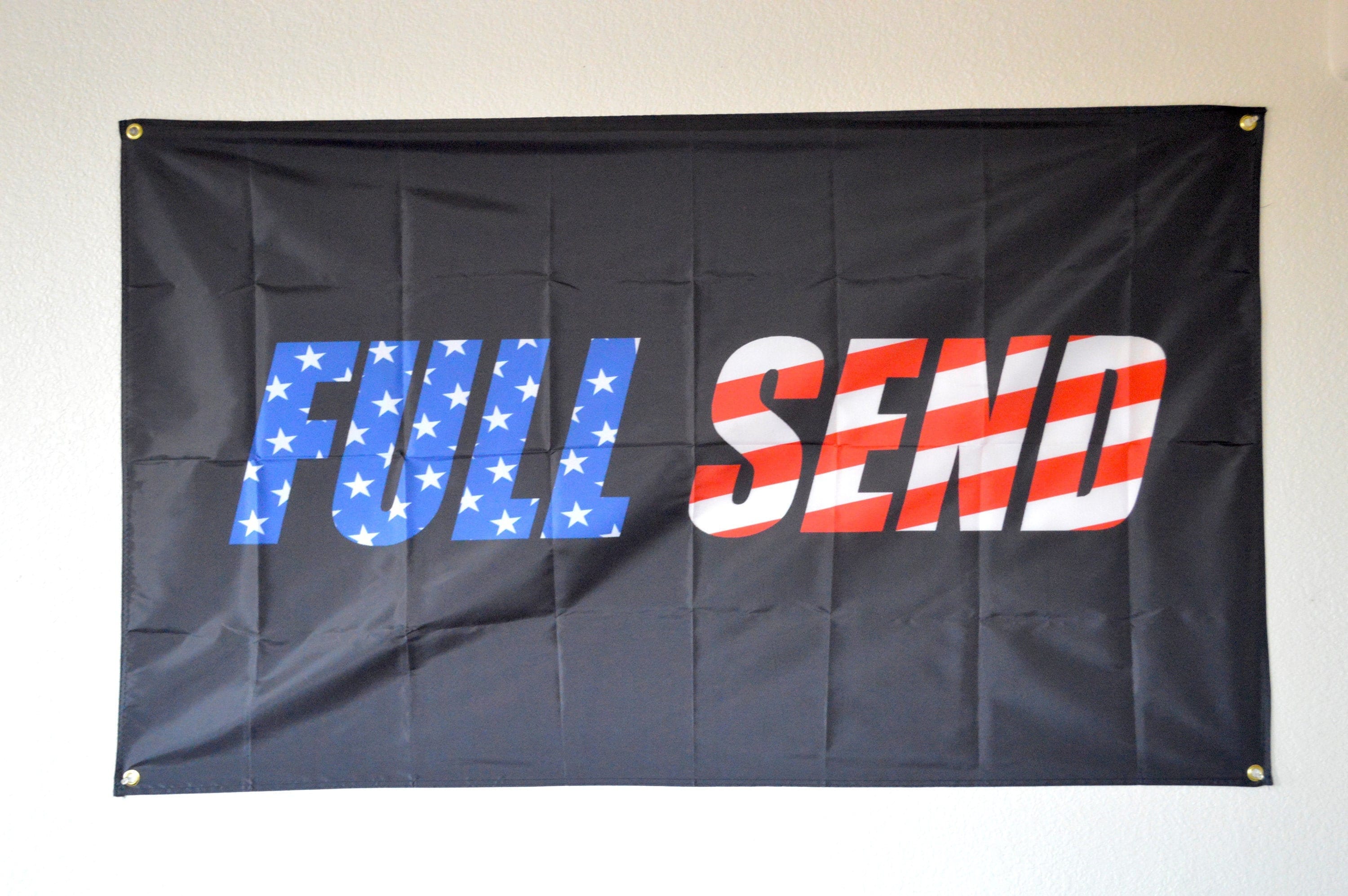 FULL SEND Flag 3x5 ft Banner NELK Boys Usa Poster Tapestry | Etsy