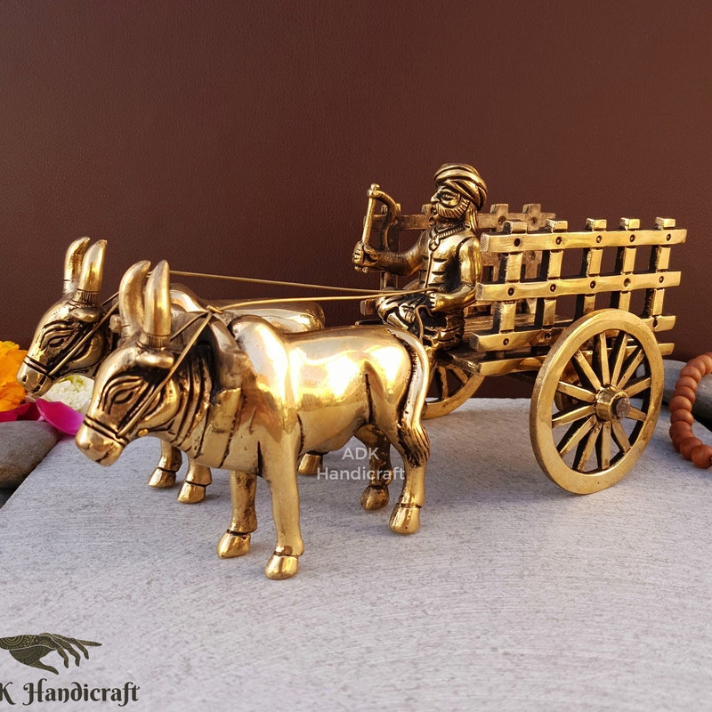 Indian Bullock Carts - Etsy