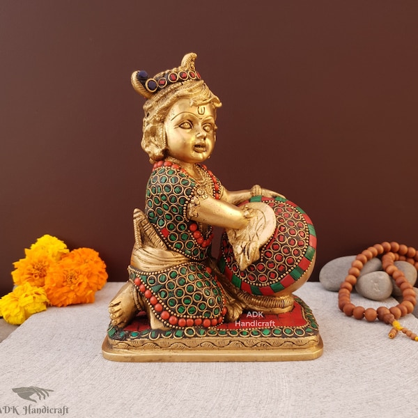 Baby Krishna Statue - Etsy