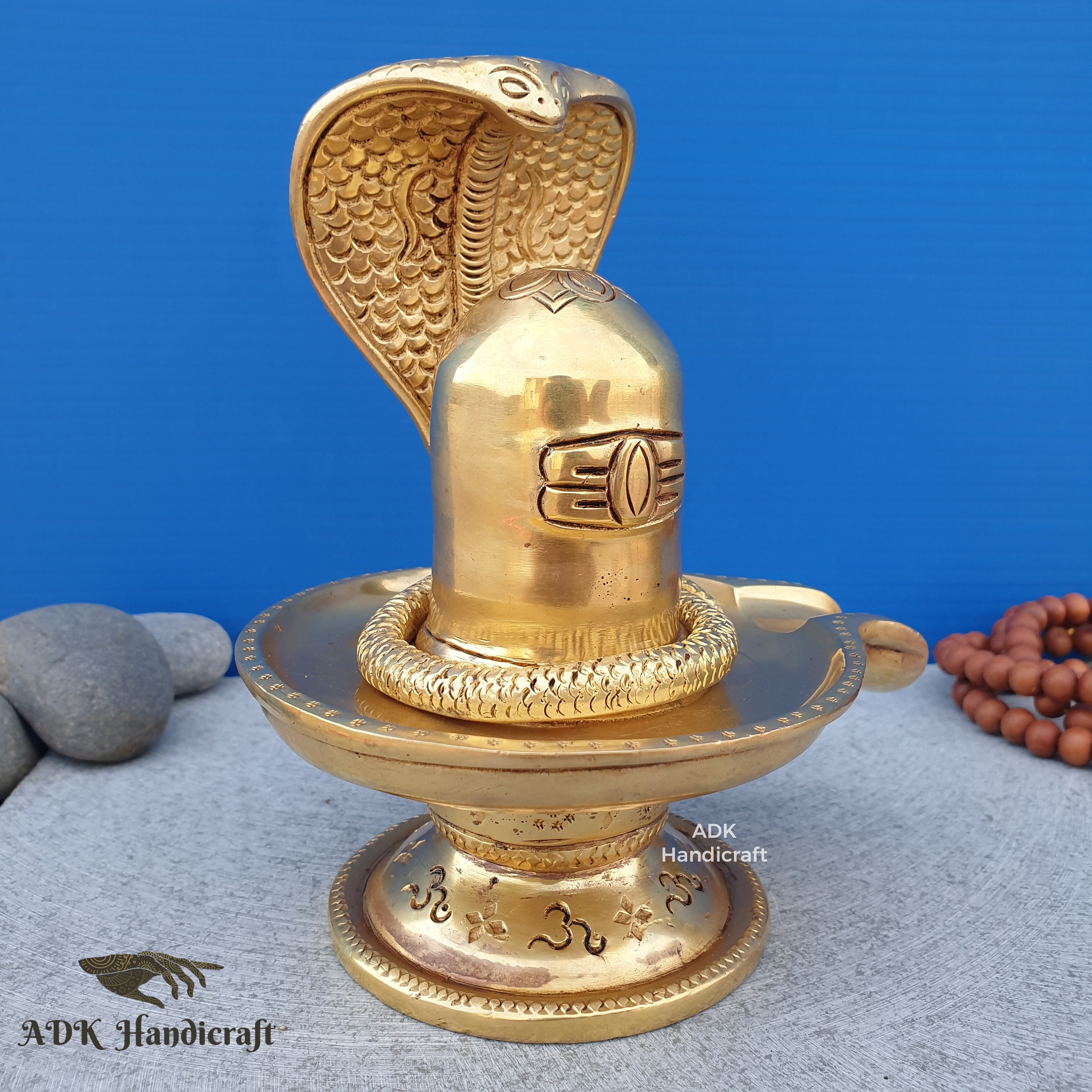 Brass Lord Shiva Lingam Statue 6.2 Inch Heavy Brass - Etsy