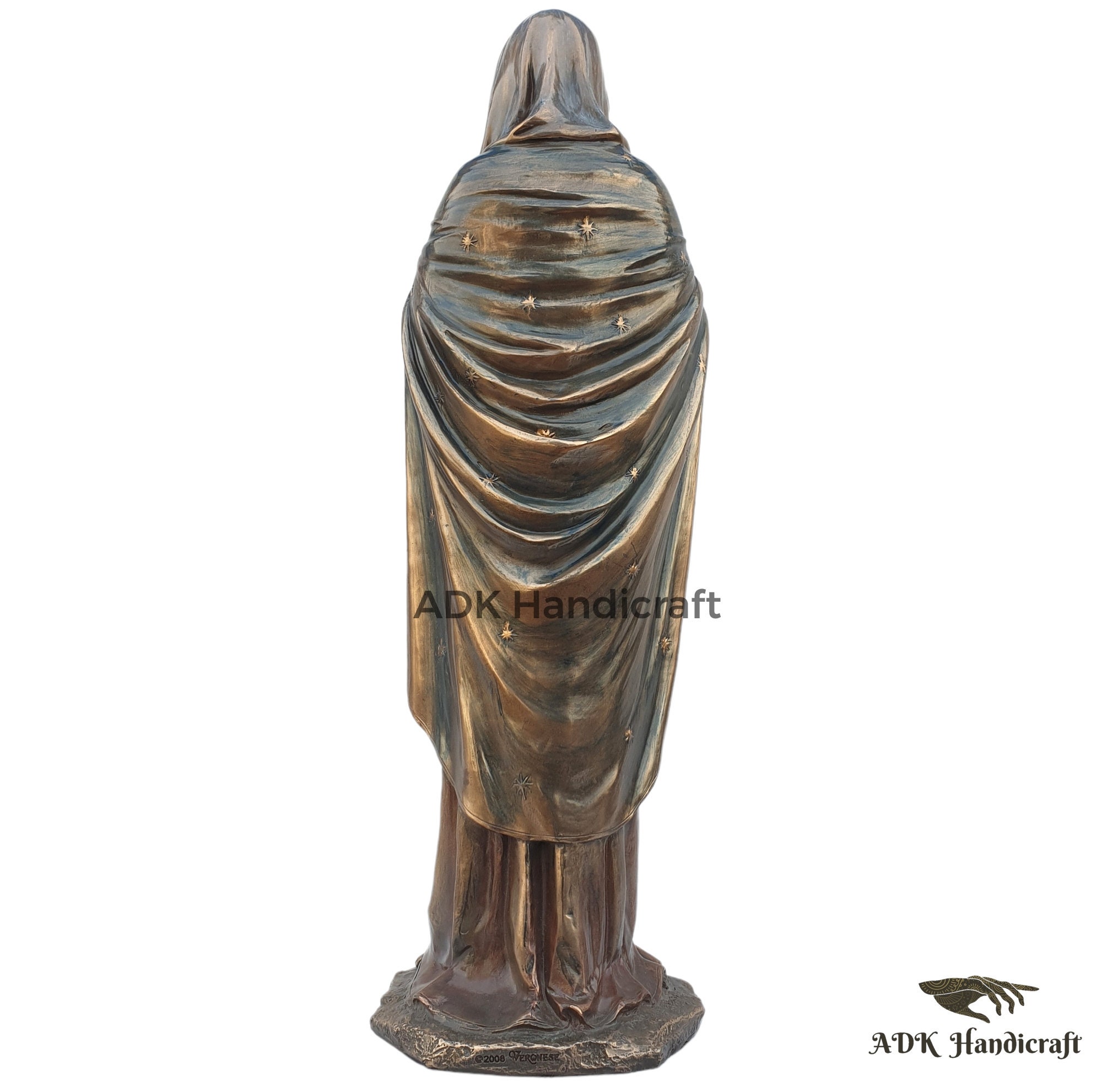 Jesus Mother Mary Statue, 12" Inch Big Lord Jesus Christ Idol, Virgin ...