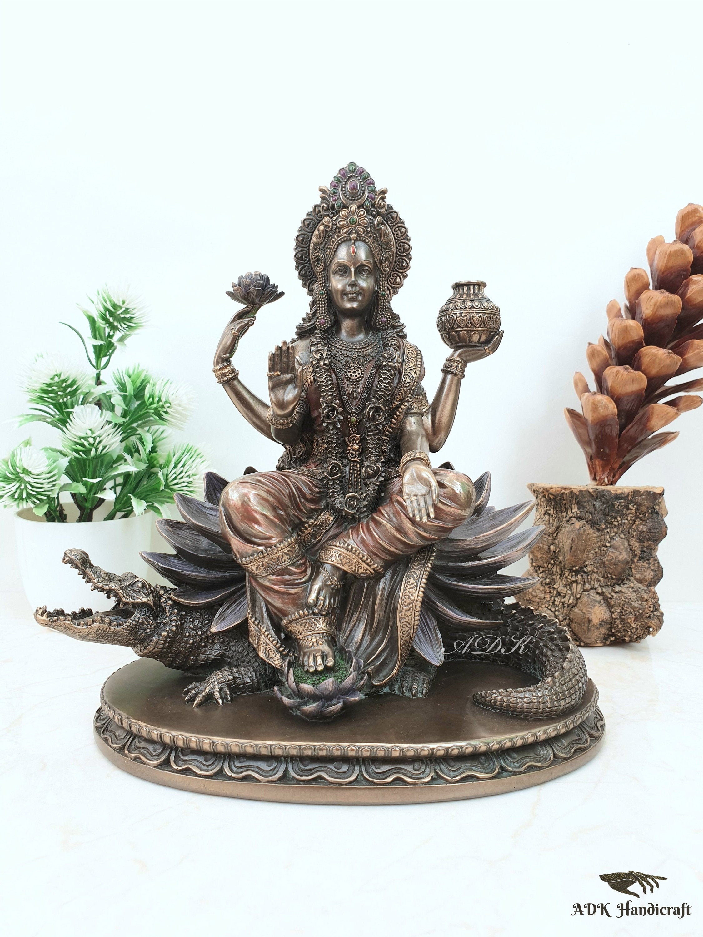 Ganga Statue 8 Goddess Ganga Statue Holy River Ganga | Etsy