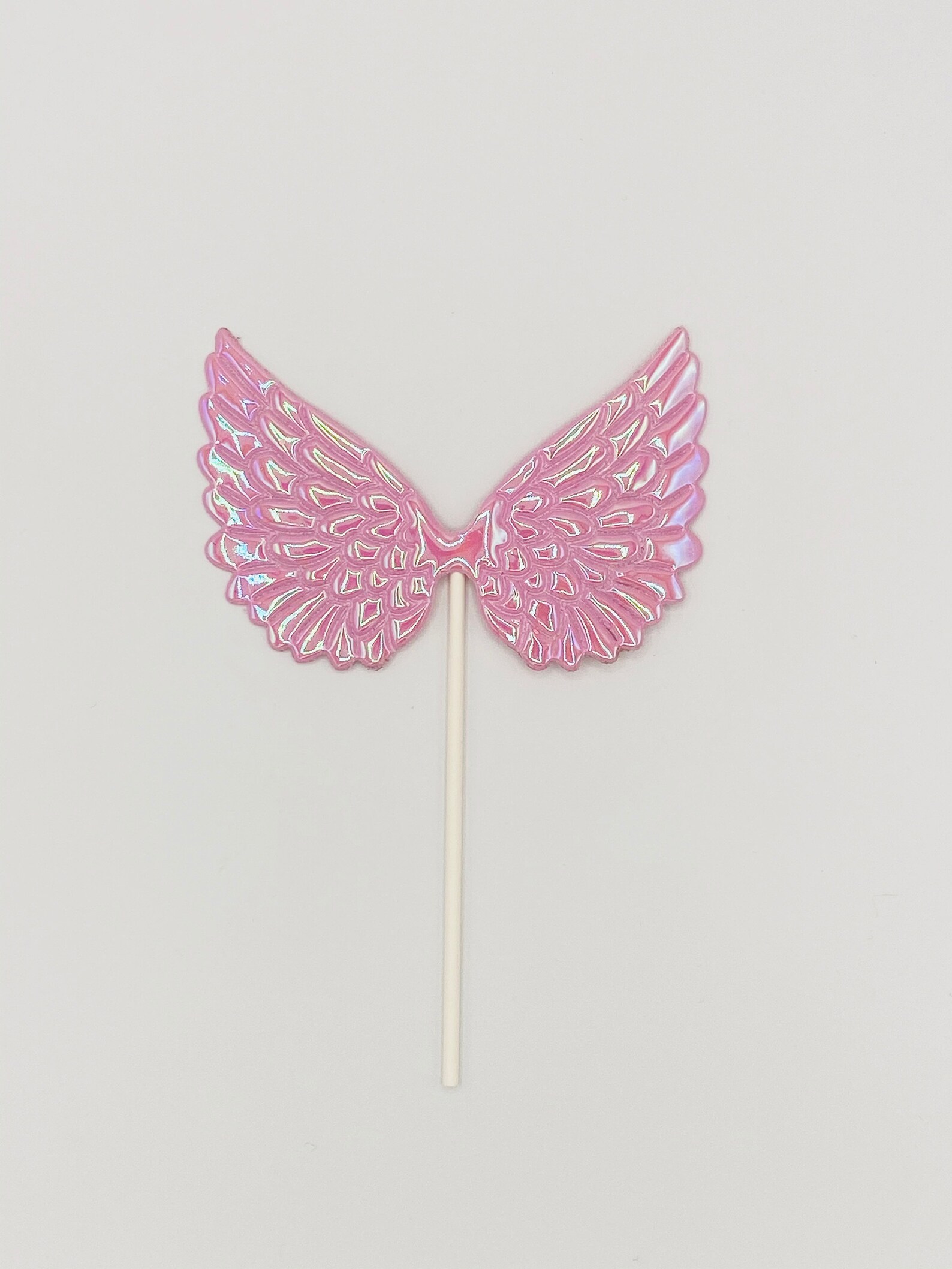 Glitter Cake Toppers Large Size Angel Wings Cupcake Topper, Cake Decor ...