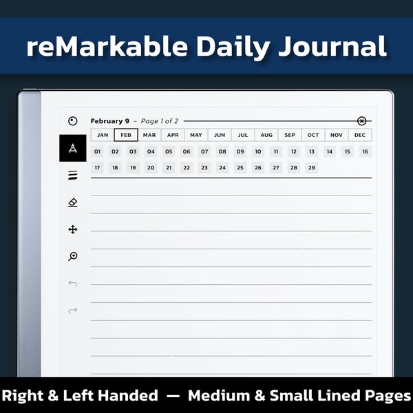 2 Pages per Day 2024 Planner - Etsy